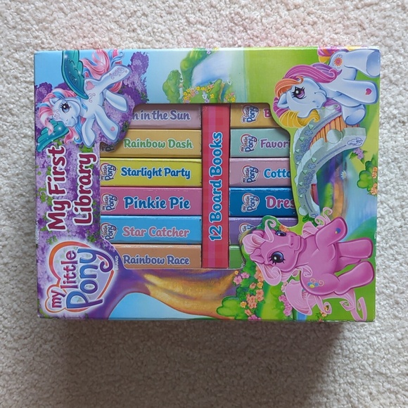 Toys | 3 For 3 My First Library Set My Little Pony | Poshmark